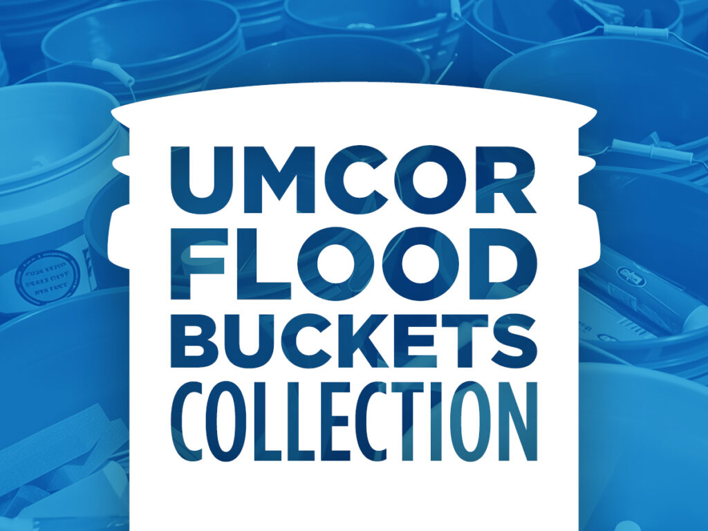 UMCOR Flood Bucket Collection | First United Methodist Church of Fort Worth